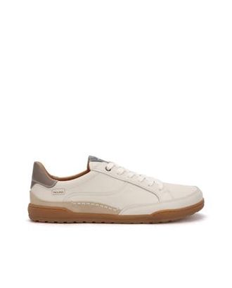 Pikolinos Baskets en Cuir ARENAL pour Homme Color Off White