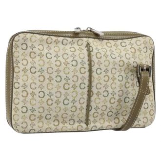 Celine Pre-owned Vintage Canvas Clutch - - Pre-owned - Damen - Gr&uuml;n - ONE SIZE