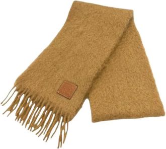 Loewe Pre-owned Stole - Femme - Pre-owned - Brun - Taille: ONE Size