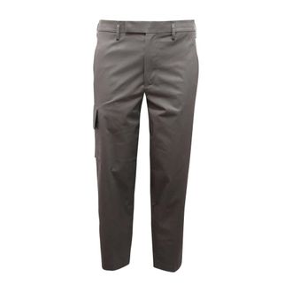 Neil Barrett Nate Skinny Cargo Hose Tech Baumwolle - - Trousers - Herren - Grau - XL