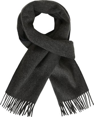 Dante Fransen-Schal aus Kaschmir in Doubleface-Optik in