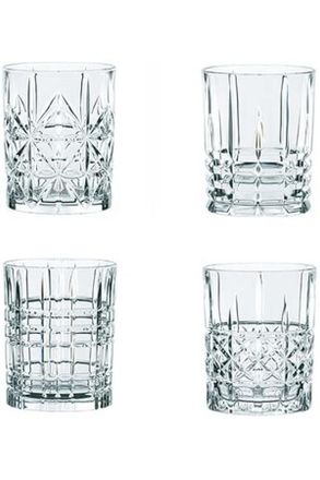 Nachtmann Whisky-Gläserset Highland, Glas, 4-teilig, 345 ml, Made in Germany, Essen & Trinken, Gläser, Gläser-Sets