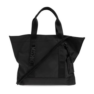 Moschino Homme, Sacs, Noir, Taille: ONE Size Sac Shopper