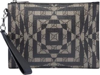 Gucci Sac bandouli&egrave;re en toile Pre-owned - Femme - Pre-owned - Beige - Taille: ONE Size