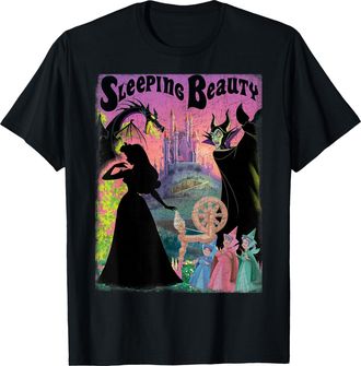 Disney Dornr&ouml;schen Aurora Maleficent Poster T-Shirt