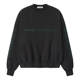 Fear of God Los Angeles Heavy Fleece Cropped Sweatshirt - - Sweatshirts & Hoodies - Herren - Schwarzk - L