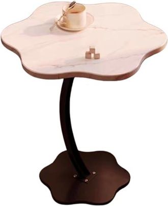 Generic Petite Table Dappoint Basse Salon for Bar Sellette Bois, Chambre, Style Moderne(White)