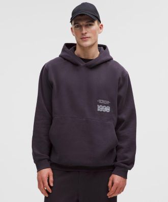 lululemon Sweat &agrave; capuche Steady State R&eacute;tro 1998 pour Hommes - Violet/Violet - Taille XL