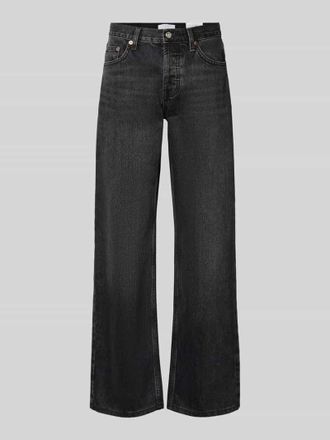 Topshop Wide Leg Jeans im 5-Pocket-Design Modell EMBER