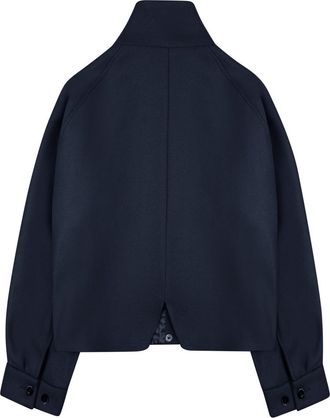 Nine In The Morning Wool Blend Jacket - Blue