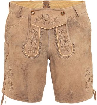 Spieth & Wensky Lederhose SPIETH & WENSKY Lederhose FAY, Damen, Gr. 32, EURO, braun (hellbraun), Obermaterial: 100% Ziegenlackleder GOPA., Hosen, Topseller