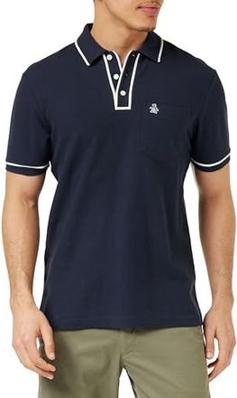 Original Penguin Earl Polo Org PIQ St, Saphir foncé, S Homme