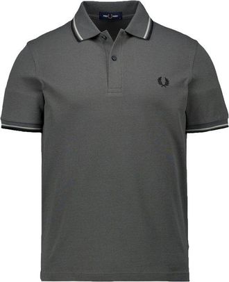 Fred Perry Herren Polo-Shirt gr&uuml;n