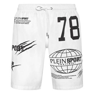 Plein Sport Badeshorts - - Sport - Herren - Wei&szlig; - XS