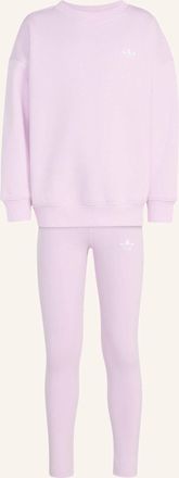 adidas Originals Adidas Originals Oversize Set Sweatshirt Rundhalsausschnitt Leggings pink