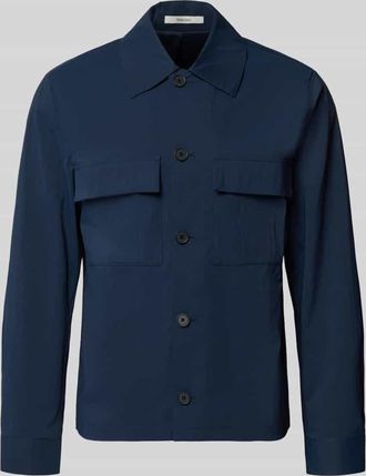 Selected Regular Fit OVERSHIRT aus Baumwoll-Mix Modell CARVAR