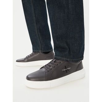 Calvin Klein Sneakers Calvin Klein Chunky Cupsole Mono Lth YM0YM01317 Braun