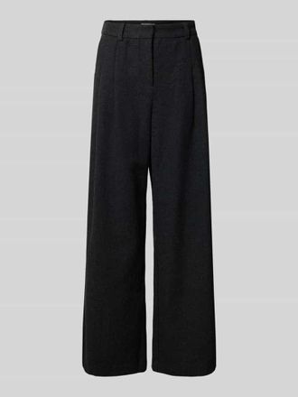 Moss Copenhagen High Waist Hose mit Woll-Anteil Modell Seba