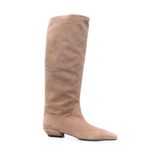 PARIS TEXAS Femme, Chaussures, Beige, Taille: 36 EU Bettina Pointed-toe Bottes