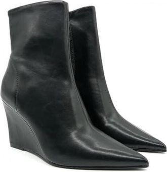 Steve Madden Serbie, Chaussures Talon Compens&eacute; Mode Casual Mode, Noir, 39 EU