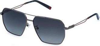 Fila Homme, Accessoires, Gris, Taille: 61 MM Sfib09 613P Lunettes de soleil
