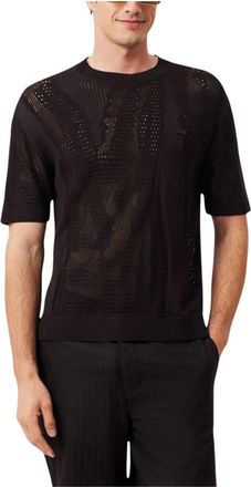 Lacoste Homme, Pulls, Brun, Taille: XL Maille &agrave; col rond
