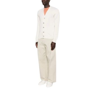 Brunello Cucinelli Homme, Pulls, Beige, Taille: XL Cardigans