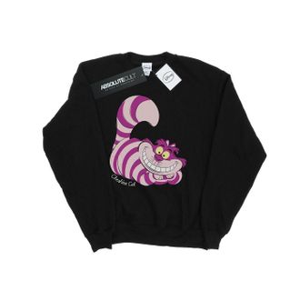 Disney Alice In Wonderland Cheshire Cat Sweatshirt f&uuml;r Herren (Schwarz)