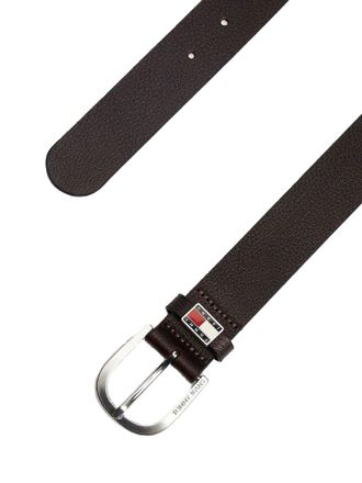 Tommy Hilfiger Buffalo Full Grain Leather Belt - Brown