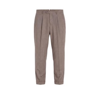 HUGO BOSS L-Peet-Pleat-252 Hose - - Trousers - Herren - Braun - M