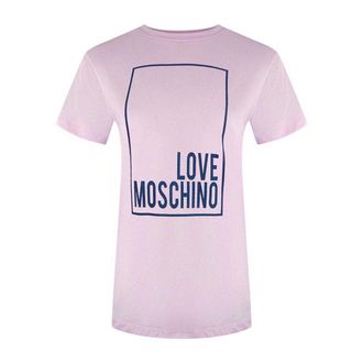 Love Moschino T-Shirt f&uuml;r Damen, Baumwolle (Pink)