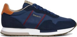 Hackett Homme, Chaussures, Bleu, Taille: 41 EU Keston Heritage Baskets