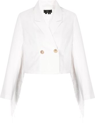 Faina Blazer Frauen cremefarben