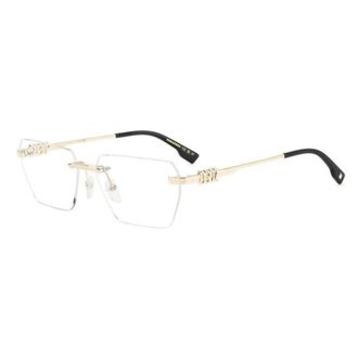 Dsquared2 Modische Brille in Gelb Schildpatt - - Accessories - Herren - Gelb - 58 MM