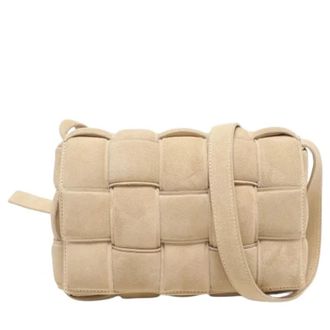 Bottega Veneta Pre-owned Padded Cassette Crossbody Bag - - Pre-owned - Damen - Beige - ONE SIZE