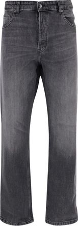 Just Cavalli Mid Waist Straight Denim Pants - - Jeans - Herren - Grau - W34