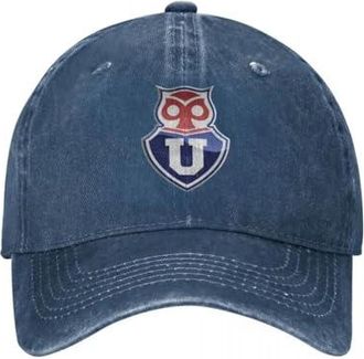Generic Casquette de Baseball Unisexe lUniversit&eacute; du Chili Style Santiago d&eacute;lav&eacute;e et vieillie r&eacute;tro Ajustable id&eacute;ale pour Les activit&eacute;s Plein air Cadeaux Spor