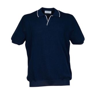 Gran Sasso Homme, Tops, Bleu, Taille: 5XL Polo Chemises