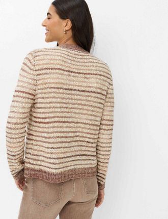 Brax Strickjacke Style ANN Streifen: Strickjacke im Wollmix