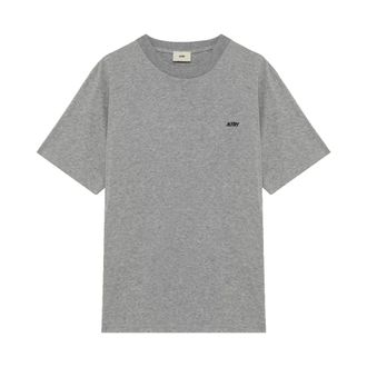 Autry Homme, Tops, Gris, Taille: M Edelweiss Tee Graphique Gris
