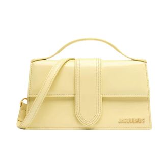 Jacquemus Le Grand Bambino Sac Bandouli&egrave;re - Femme - Sacs - Jaune - Taille: ONE Size