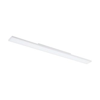 Eglo connect.z Panneau LED connecté Turcona-Z, plafonnier 120 x 10 cm, lampe de plafond intelligente ZigBee contrôlable par appli et commande vocale, blanc