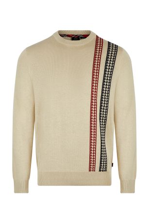 Merc Herren Derwent Sweater, beige, Large