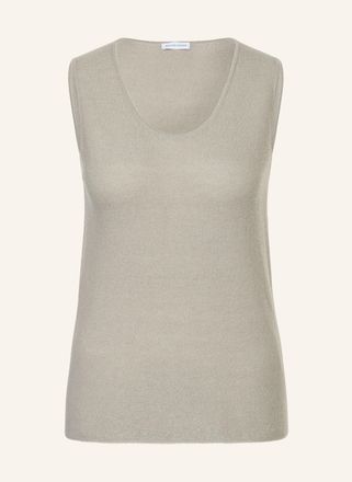 Iris Von Arnim Iris Von Arnim Stricktop Thyra Aus Cashmere Mit Seide beige