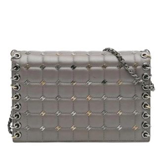 Chanel Pre-owned Vintage Umh&auml;ngetasche - - Pre-owned - Damen - Grau - ONE SIZE