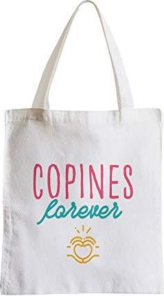 Fabulous Grand Sac Shopping Plage Etudiant Copines Forever Coeur Cadeau Amie