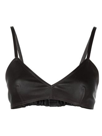 The Mannei brassi&egrave;re Sierra en cuir - Marron