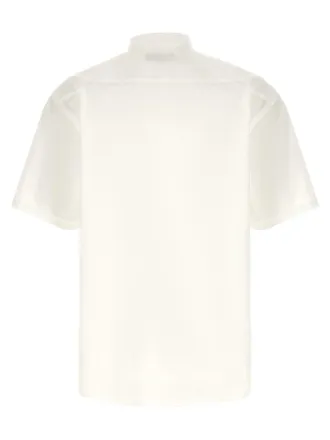 Comme Des Gar&ccedil;ons Mens White Cotton Blouse