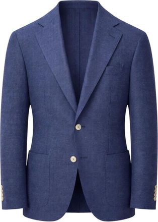 Eleventy Homme, Vestes, Bleu, Taille: M Giacca Monopetto