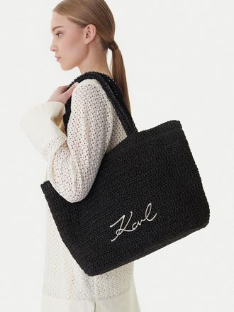 Karl Lagerfeld Handtasche KARL LAGERFELD B1W46079 Schwarz